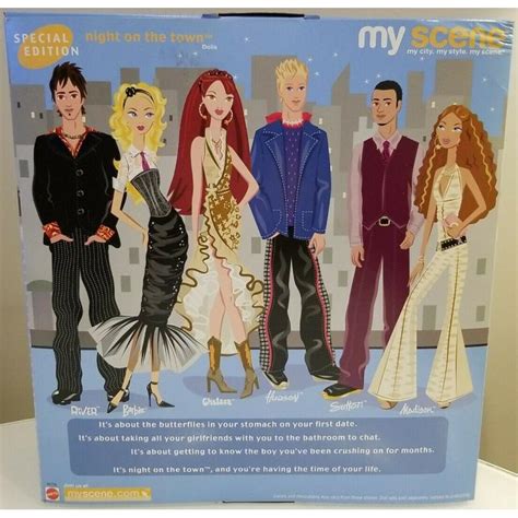 My Scene™ Barbie® And River ™ Night On The Town Pack 2 Dolls B6708