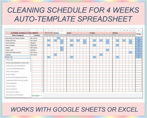 Excel Housekeeping Checklist Format Ubicaciondepersonas Cdmx Gob Mx