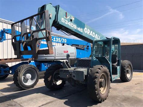 Gradall 534d9 45 Reach Forklift Kdr Equipment