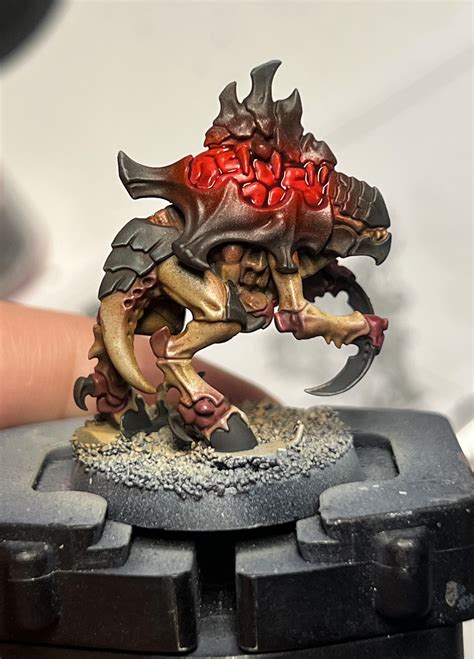 First Tyranid Model Finished Rtyranids