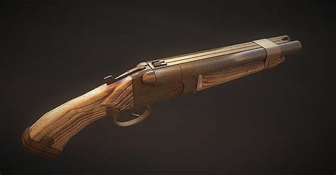 Sawed Off Shotgun 3ds Max Wip Imgur