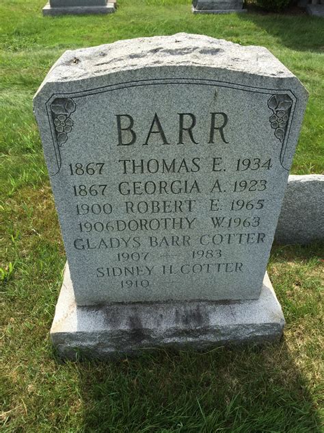 Robert E Barr 1900 1965 Find A Grave Memorial
