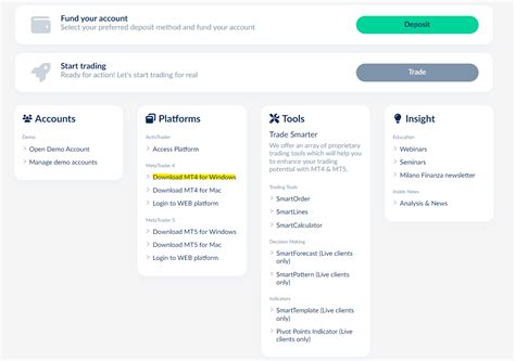 how to open a trading account and install mt4