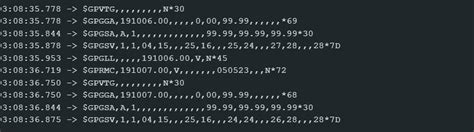 im unable to send gps coordinate using lora transmitter to the receiver