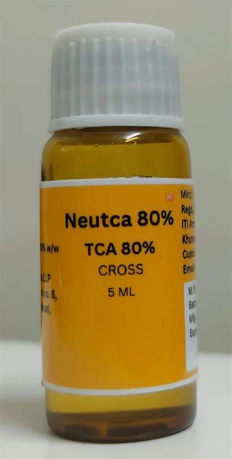 Tca Trichloroacetic Acid 80 50 Percentage 5 Ml 10 Ml Tca Solution
