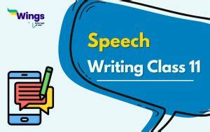 Speech Writing Class Format Examples Topics For ISCE And CBSE