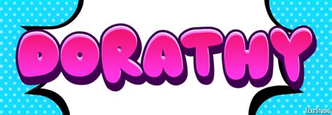 Dorathy Text Effect And Logo Design Name