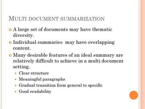 Document Summarization Ppt Download