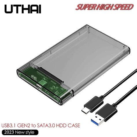 USB3 0 Type C HDD Enclosure Of 2 5 Hard Disk Case SSD SATA3 To USB 3 0 2 0 Box USB C HDD Case
