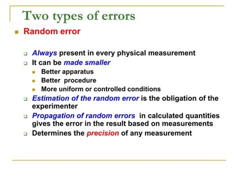 Measurement Uncertainty Ppt