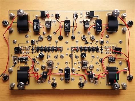 Low Pass Filter Schematic Diagram For Electronics Design Premium Ai Generated Image