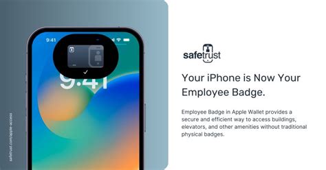 Safetrust Inc On Linkedin Applewallet Digitalcredentials Mobileaccess