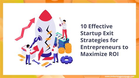 10 Effective Startup Exit Strategies For Entrepreneurs To Maximize ROI