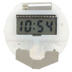 LCD Clock Module With Battery Rapid Online