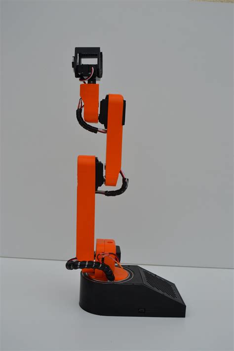 3d Printed Open Source Arduino Robotic Arm Assembled Etsy