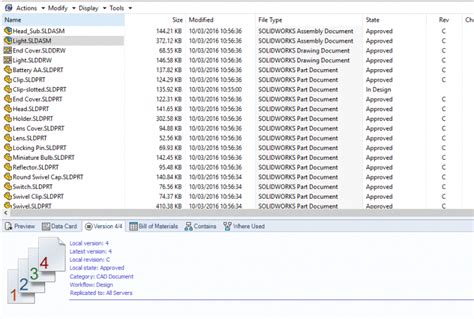 Solidworks Pdm Rollback File With References Is New For 2017