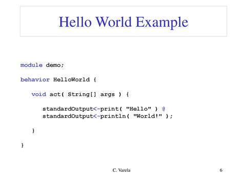 concurrent programming actors salsa coordination abstractions ppt