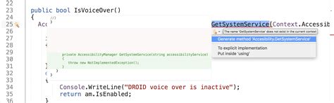 Android How To Detect Talkback Is Active Using Xamarin Forms Dependency Service Stack Overflow