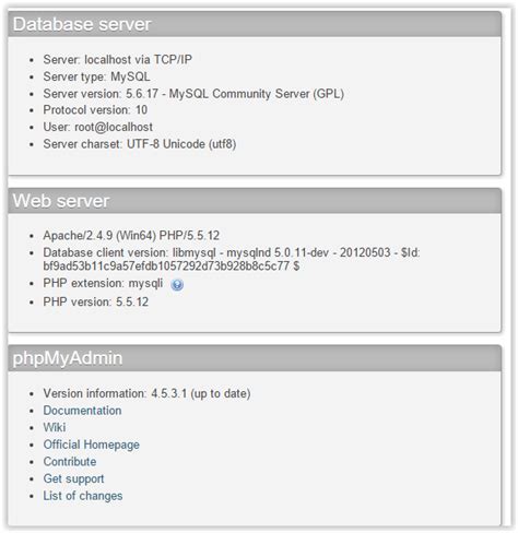 phpmyadmin won t keep some of the tables for config storage stack