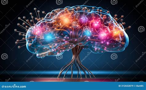 3d Visualization Of The Human Brain Organic To Digital Transformation Of Neurons And Circuits