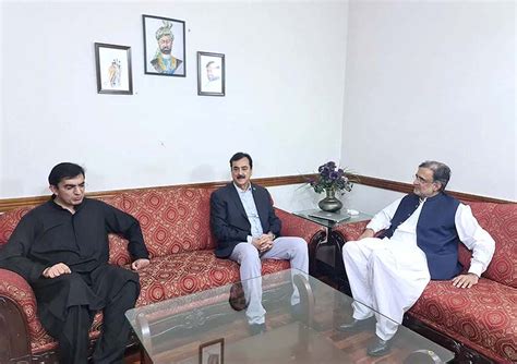 Delegation Of Pakistan Peoples Party Headed By Syed Yousaf Raza Gilani