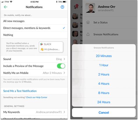 How To Manage Slack Notifications On MacOS And IOS