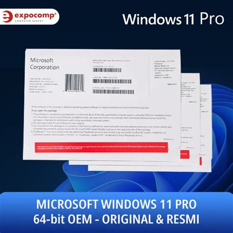 Promo MICROSOFT WINDOWS PRO Bit OEM ORIGINAL RESMI Cicil X Kota Surabaya