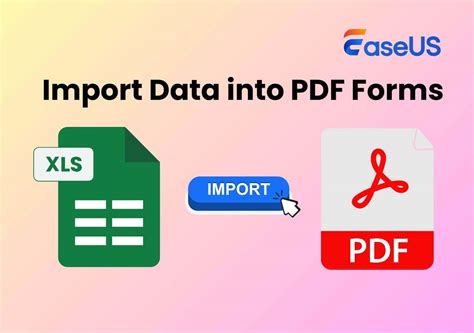 How To Import Data Into PDF Forms Easily