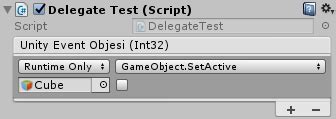 Unity C Delegate ve Eventler Oyun Tasarımı Destek Sitesi