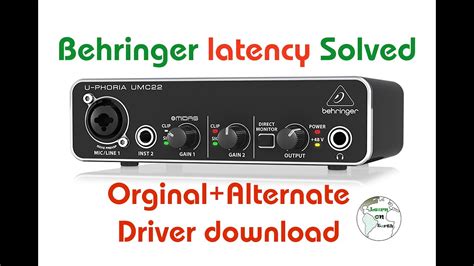 Behringer Umc22 Driver