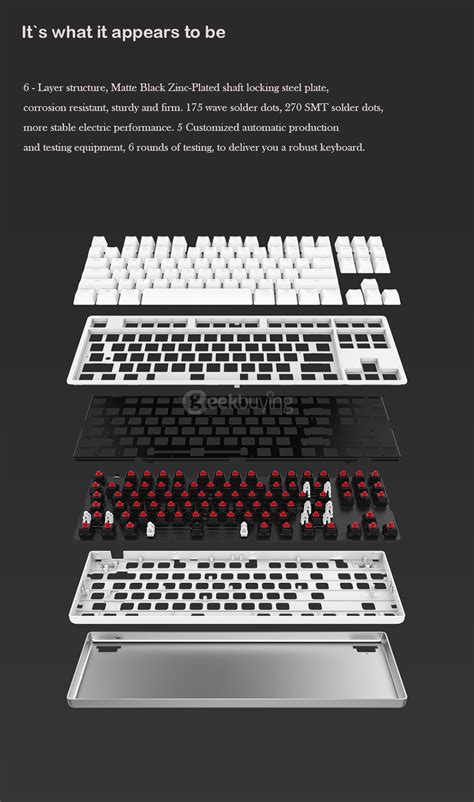 XIAOMI Mechanical Keyboard 87 Keys Gaming Keyboard