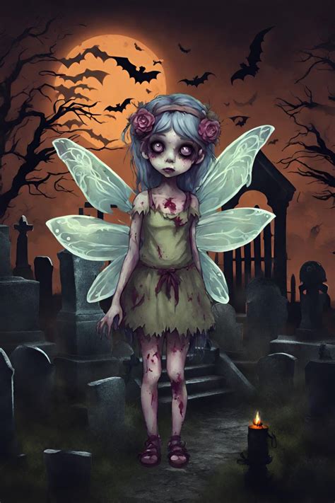 Halloween Fairy Zombie Halloween Art Fairy Adventure Zombie Art