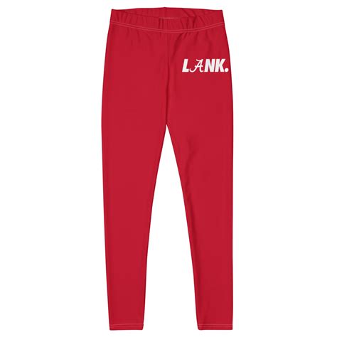 Lank X Alabama Ncaa Football Womens Leggings Lank