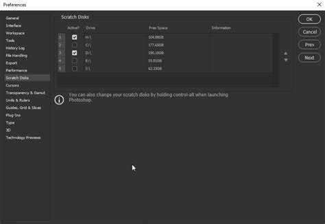 Solved P How To Fix Photoshop Scratch Disks Full Error Adobe Product Community 9610332