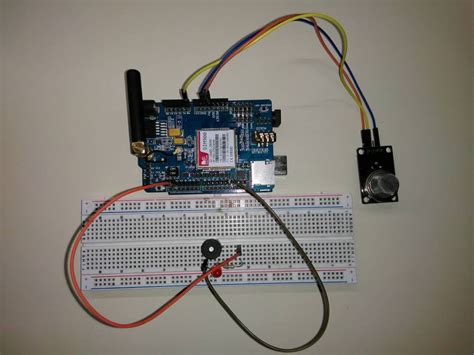 Domótica Detector De Gas Mq 2 Con Llamador Telefónico Rogerbit