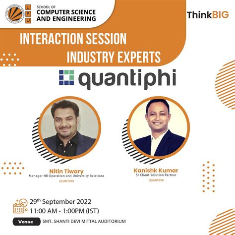 Lpu School Of Computer Science Engineering On Linkedin Talk Industry