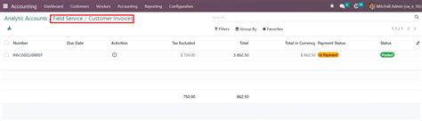 Analytic Accounts In Odoo 16 Accounting Odoo V16 Enterprise Edition Book