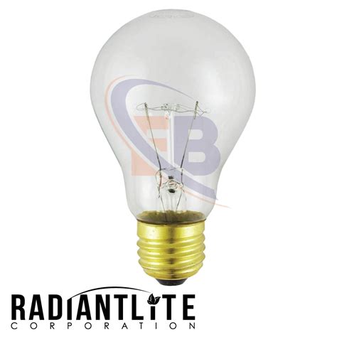 100W A19 CLEAR Eastbank Electrical Industrial Supplies Inc