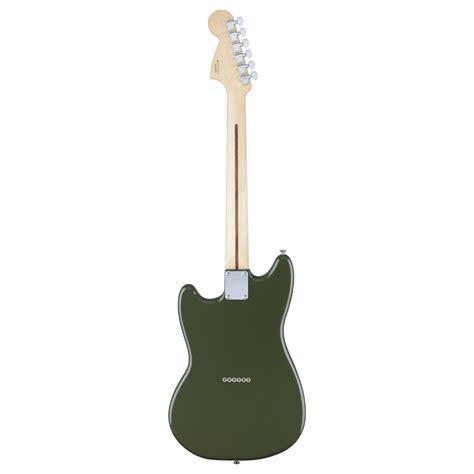 Fender Mustang Electric Guitar Mn Olive At Gear4music