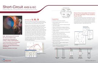 Network Analysis Etap PDF Catalogs Technical Documentation Brochure