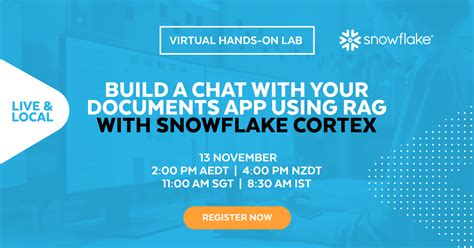 Virtual Hands On Lab Build A Chat With Your Documents App Using Rag