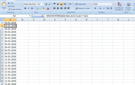 Creating A Date Pattern In Excel Super User