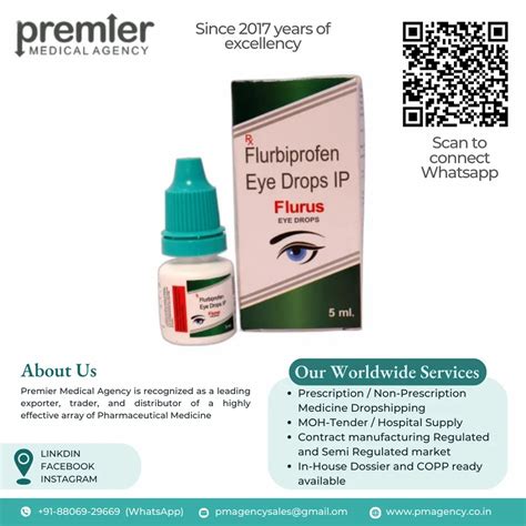 Flurus Flurbiprofen Sodium 003 At ₹ 51piece Flurbiprofen Solution In Nagpur Id 2852855024912