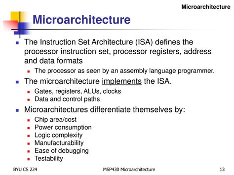 S04 Msp430 Microarchitecture Ppt Download