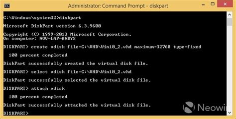 Guide How To Install Windows 10 Using VHDs Neowin