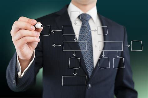 Premium Photo Businesswoman With An Empty Diagram