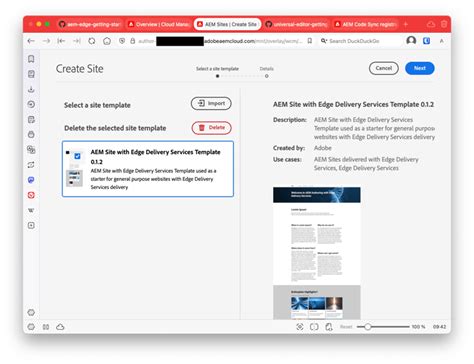 Getting Started Universal Editor Developer Tutorial