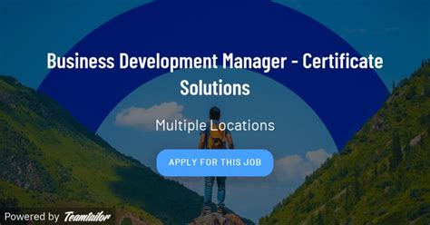 Business Development Manager Certificate Solutions South Pole Dr Daniel Klier