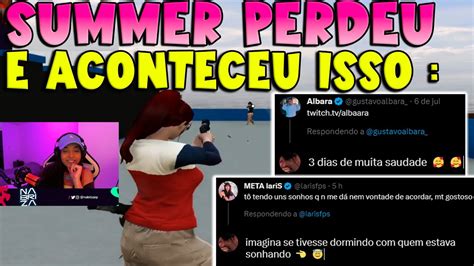Nabriza Apostou Com A Summer E Ela Perdeu Olha O Que Ela Aprontou Nabriza Summer Albara