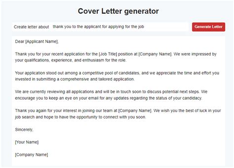 How To Write A Thank You For Applying” Letter With Chatgpt Prompt